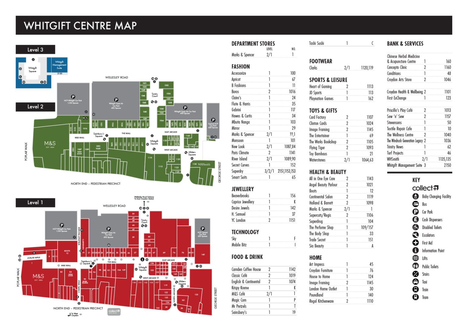 Centre Maps - Centrale & Whitgift